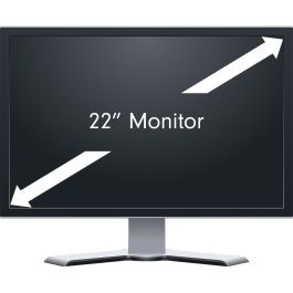 Buy the 22-inch Black/Silver PC Computer Flat Panel LCD TFT Monitor...