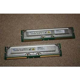 1 GB 2 X 512 MB Samsung Rambus Rimm RDRAM PC800-40 ECC