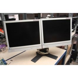 Dual 15-Inch EIZO FlexScan L365 15" Digital LCD TFT Monitor Twin Stand