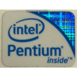 Buy the Genuine Intel Pentium Inside Case Badge Sticker (2nd 3rd...