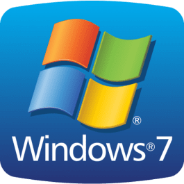 Buy the Windows 7 Logo Badge Sticker at MicroDream.co.uk