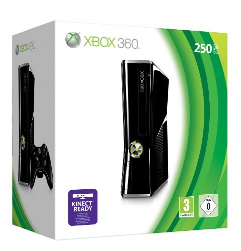 Buy NEW Microsoft XBOX 360 Slim Console 250GB KINECT READY Buy NEW Microsoft XBOX 360 Slim Console 250GB KINECT READY