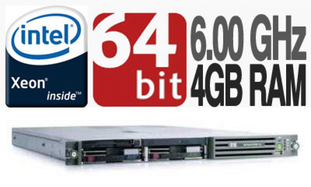 HP ProLiant DL360 G4 Dual Xeon 3.0GHz 64Bit, 4GB Ram, 2x 36GB HDD 1U ...