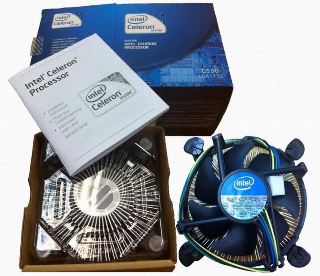 Intel E97379-001 Low Profile Socket LGA1155/1156 i3 i5 i7 4Pin CPU ...