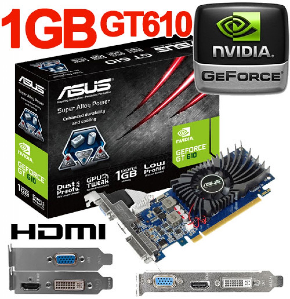 Rtx 5070 Geforce GT 610 1GB - Low Profile Graphics Card For Desktop 5070 Ti