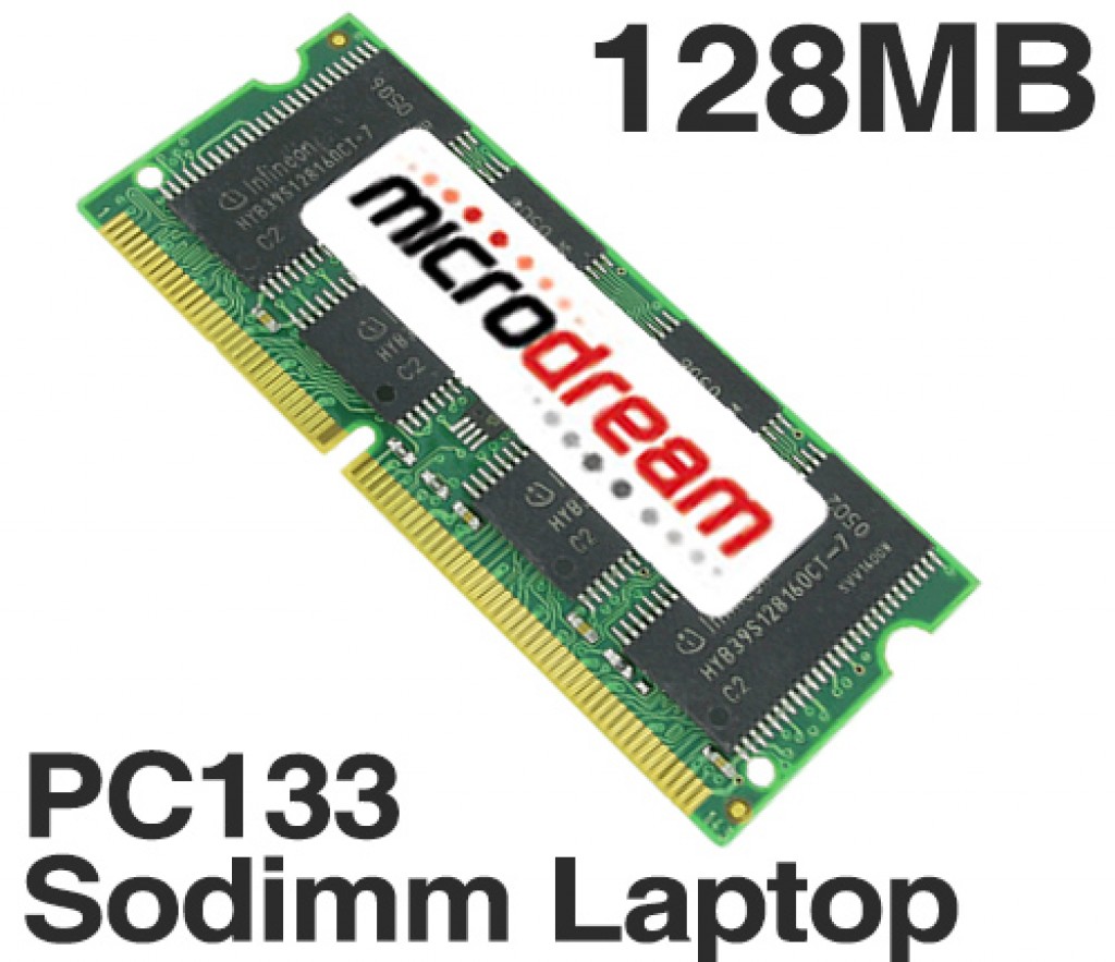 128MB PC133 133MHz 144Pin SDRAM Sodimm Laptop Memory RAM
