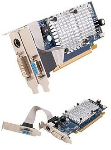 ATI Radeon HD 3450 256MB DVI VGA TV-Out PCI-Express Low Profile ...