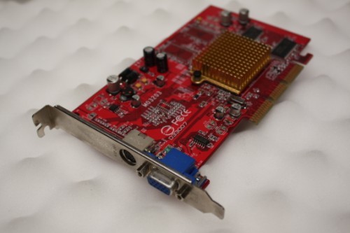 ATI Radeon 9200 64MB VGA TV-out AGP x8 PC Graphics Card