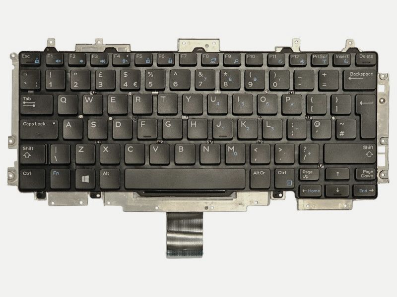 Dell Latitude E7270 ISO UK English QWERTY Keyboard 0CHC9T...