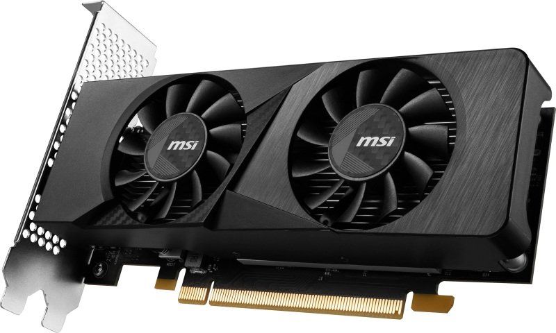 MSI GeForce RTX 3050 6GB GDDR6 OC Low Profile Gaming Graphics Card