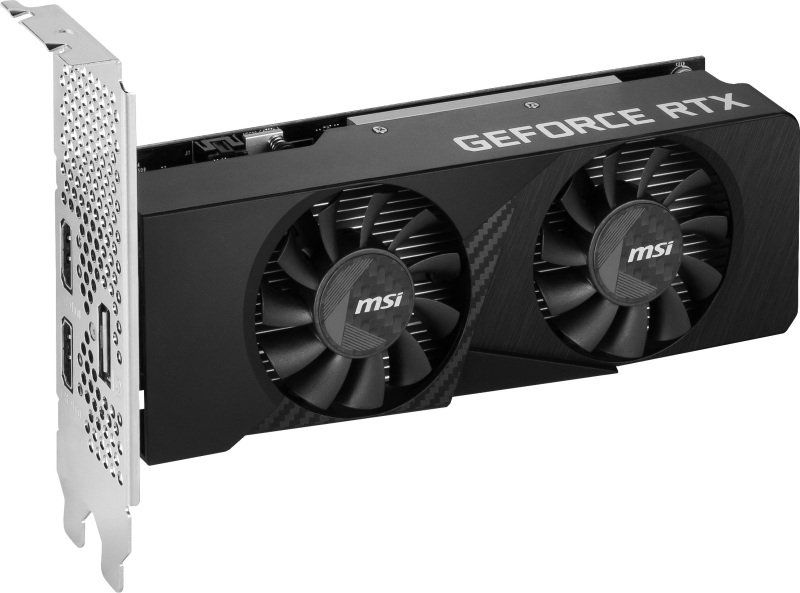 MSI GeForce RTX 3050 6GB GDDR6 OC Low Profile Gaming Graphics Card