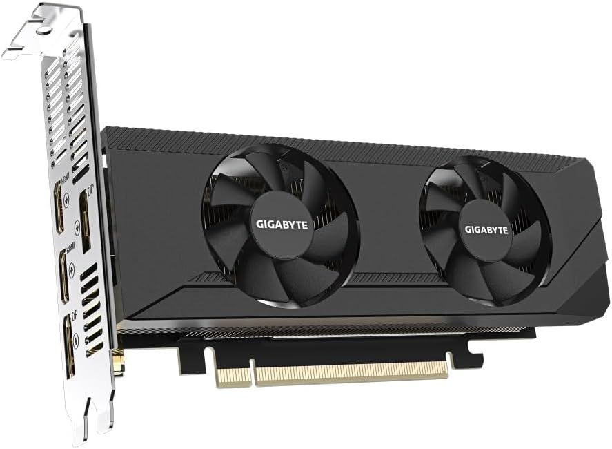 Gigabyte GeForce RTX 3050 6GB GDDR6 OC Low Profile Gaming Graphics Card