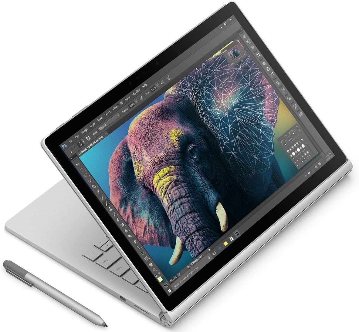 Microsoft Surface Book 2-in-1 Laptop - 13.5" PixelSense Touchscreen...