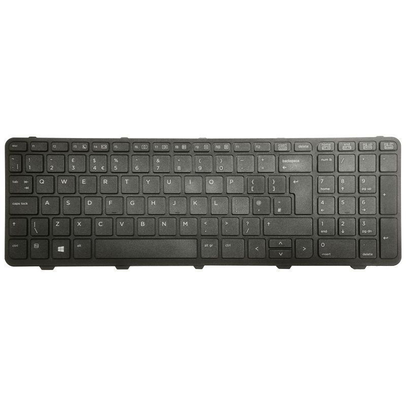HP ProBook 650 G1 ISO UK Layout QWERTY Keyboard Black 736648-031 ...