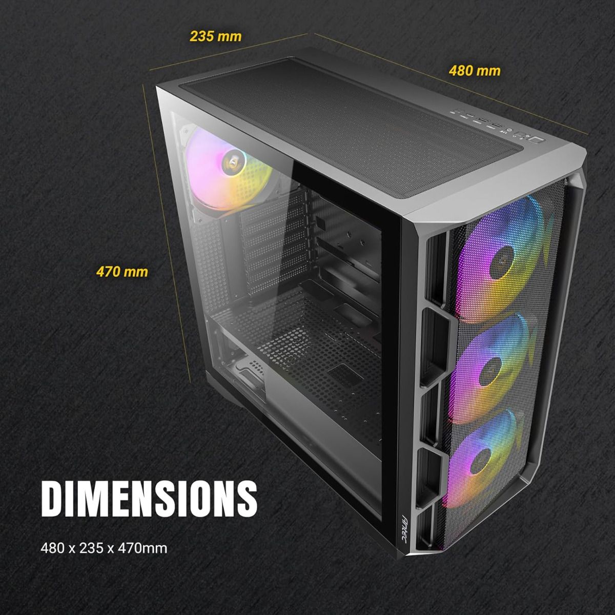 Genesis RTX 5070 i7 Gaming PC 64GB 1TB NVMe SSD | MicroDream®