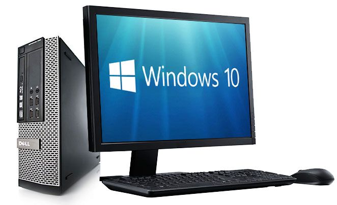 WiFi enabled Complete set of Dell OptiPlex Quad Core i5 SSD Windows 10 ...