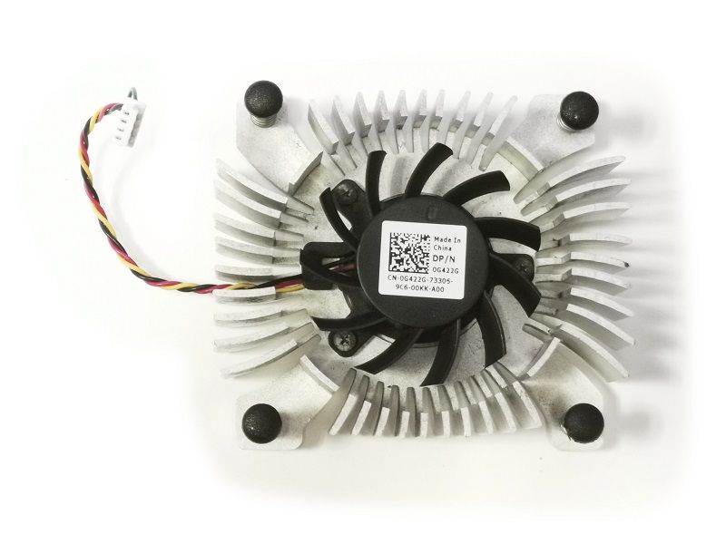 Dell Precision T5500 Motherboard Chipset Heatsink with Cooling Fan...