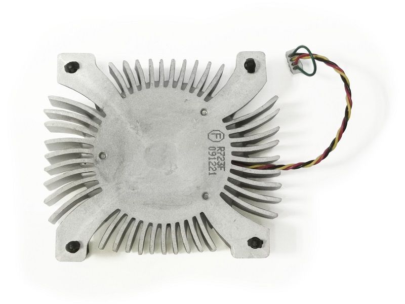 Dell Precision T5500 Motherboard Chipset Heatsink with Cooling Fan...