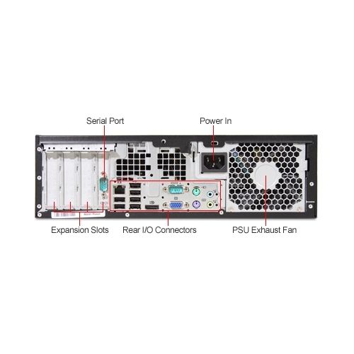 HP Compaq 8000 Elite Dual Core E5800 3.20GHz 4GB DDR3 250GB Windows...