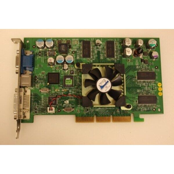Dell nVidia Geforce4 Ti4200 64MB VGA DVI AGP Graphics Card 3W694