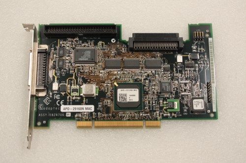 Adaptec PowerDomain APD-29160N SCSI PCI Controller Adapter Card at...