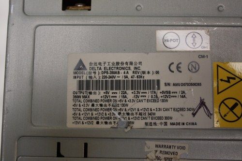 Delta Electronics DPS-350AB-4A PSU Power Supply ATX 350W