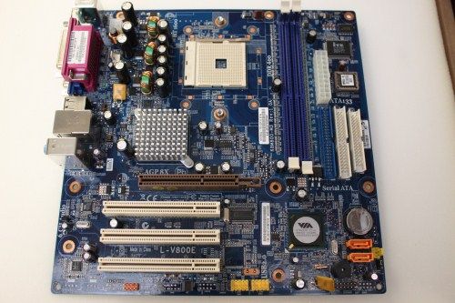 ECS K8M800-M3 L-V800E Socket 754 AGP Motherboard