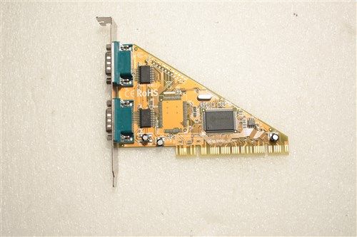 RoHS Ver3.2 PCI Dual Serial Port Card