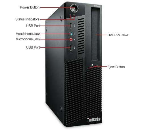 Lenovo ThinkCentre M90 3245 SFF Core i3 530 2.93GHz 4GB 320GB DVDRW...