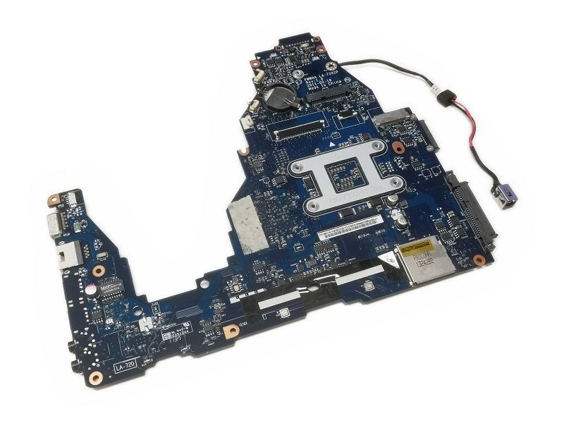 Toshiba Satellite C660 Motherboard (Broken CMOS Battery Clips)...