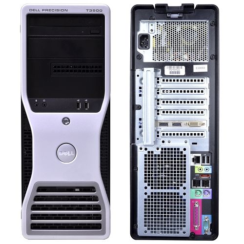 Dell Precision T3500 Workstation Xeon W3503 Quad Core 8GB 500GB DVD...