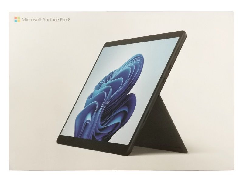 Microsoft Surface Pro 8 Graphite 13 Inch Tablet Empty Box with...