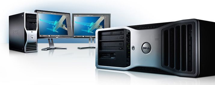Dell Precision T3500 Workstation Xeon W3503 Quad Core 8GB 500GB DVD...