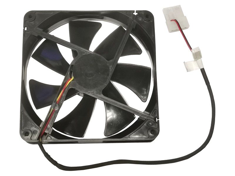 Xilence 140mm Black 3 Pin and Molex PC Case Fan 140mm x 25mm