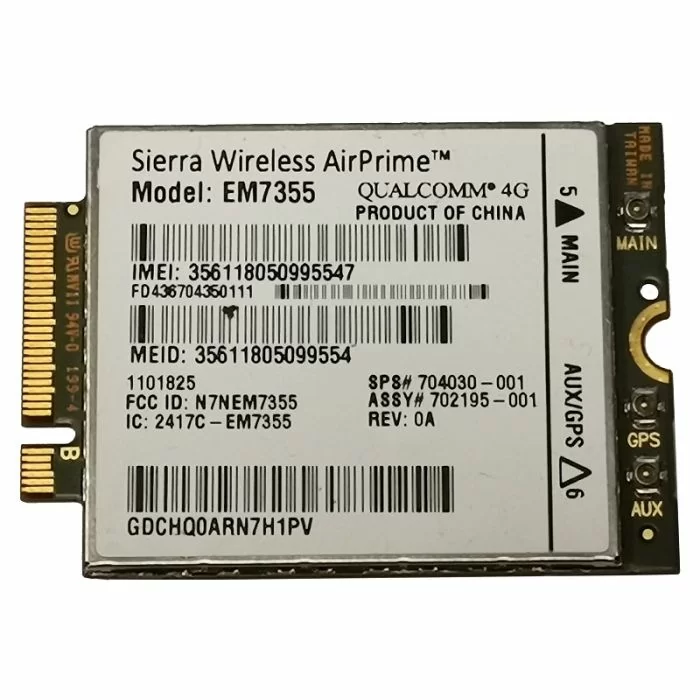 Sierra Wireless AirPrime EM7355 WWAN 4G LTE Mobile Card HP...