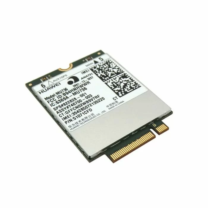 Huawei MU736 NGFF M.2 4G LTE WWAN Mobile Card 746699-004 822828-001...