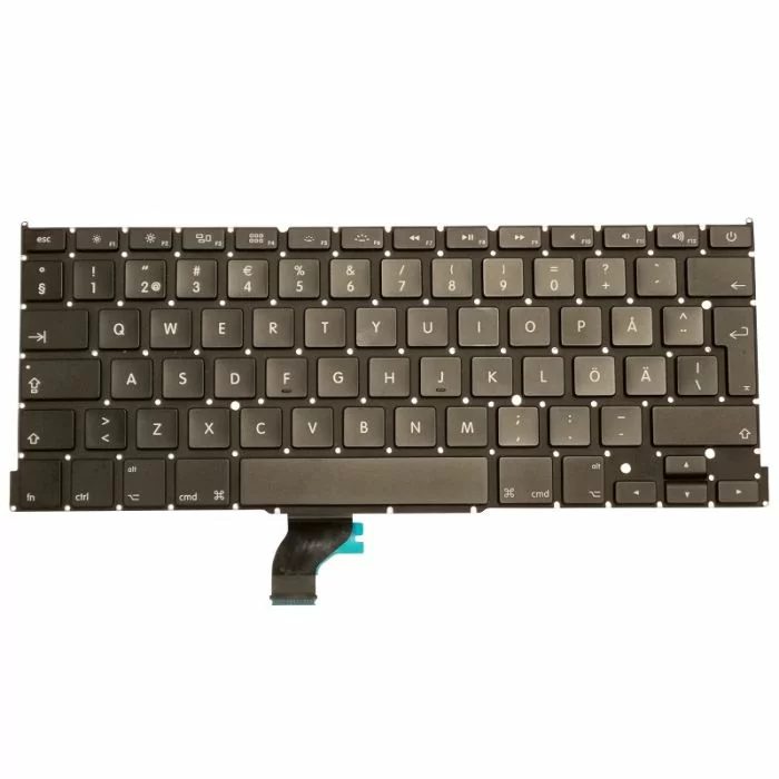 Apple MacBook Pro 13 A1502 Laptop Keyboard Swedish Layout
