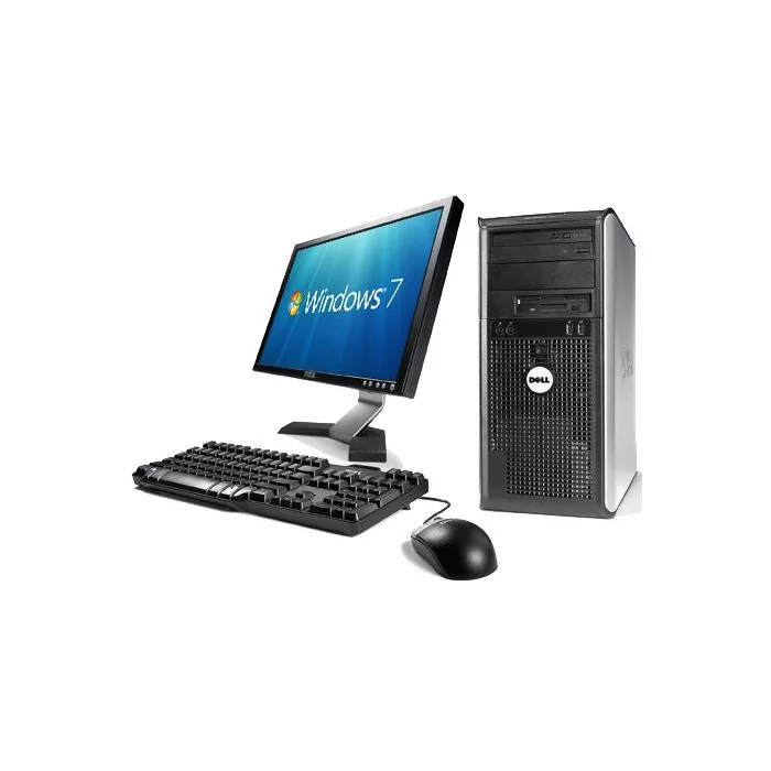 Complete set of Dell OptiPlex GX620 MT P4 HT 2.8GHz 1GB Windows 7...