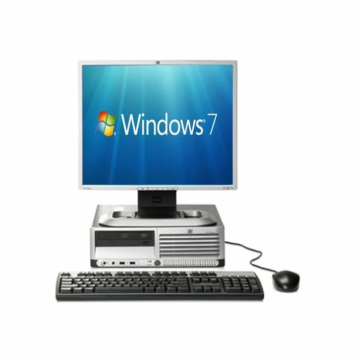 Powerful HP Compaq dc7600 Desktop PC Computer 17-Inch LCD Monitor...