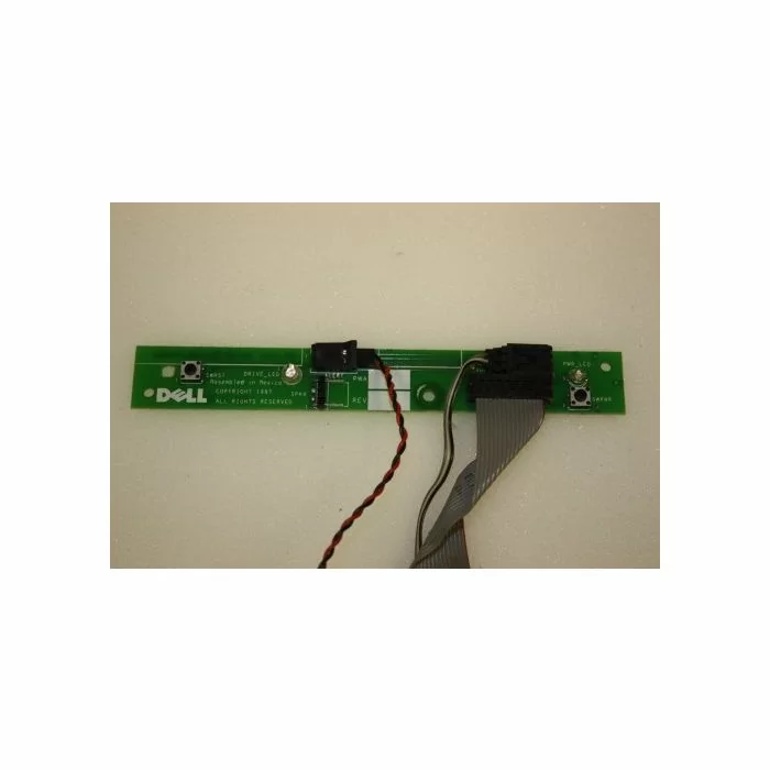 Dell Precision 420 Power Button LED Lights Board Cables at...
