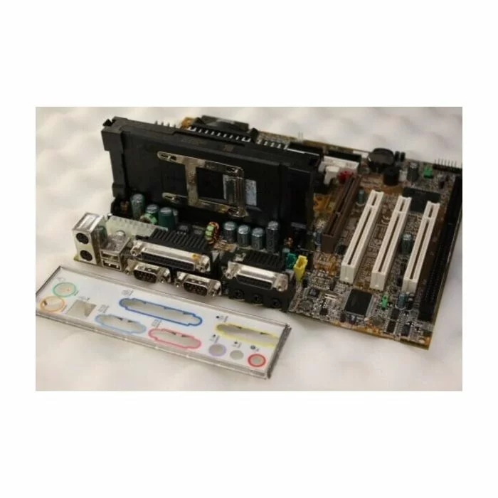 MSI MS-6156 MS6156 Slot 1 ISA Motherboard Pentium III 450MHz...