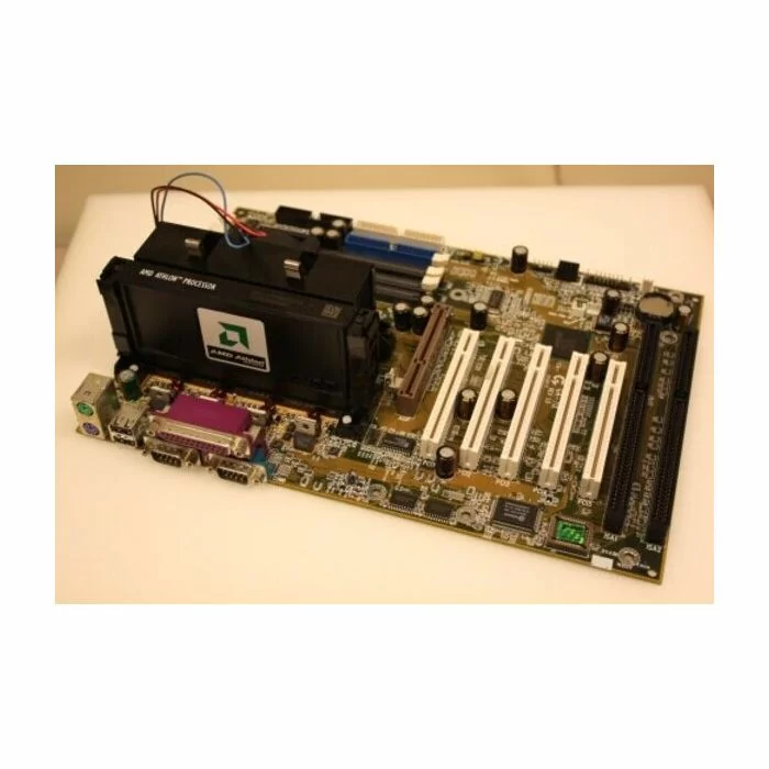 Gigabyte GA-7IX Slot A ISA Motherboard AMD Athlon K7 750Mhz...