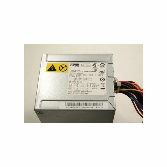 AcBel PC8061 180W PSU Power Supply 36001847 54Y8835