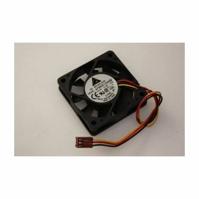 Delta Electronics AFB0612HHB 3Pin Case Cooling Fan 60mm x 15mm