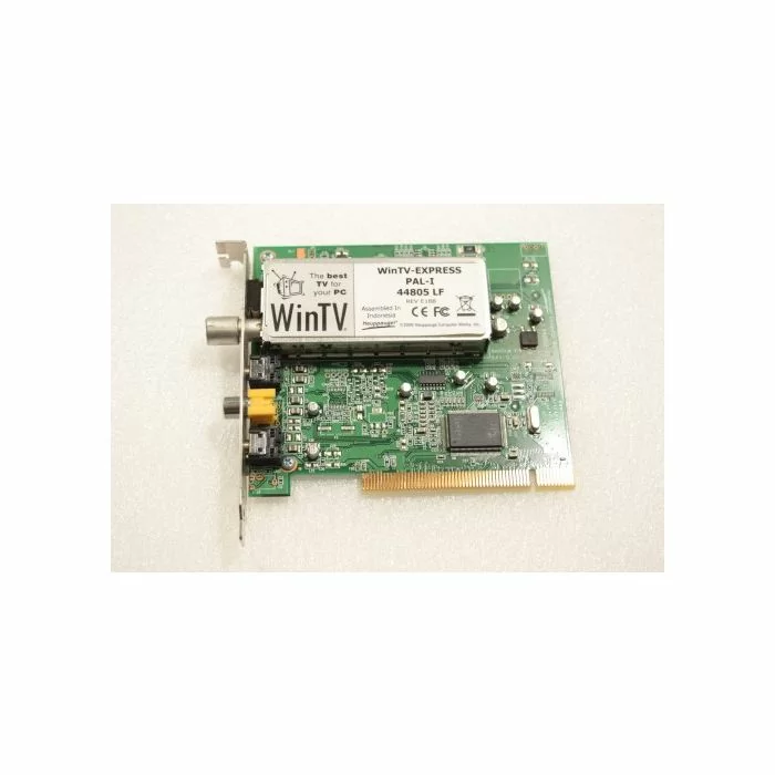 Hauppauge WinTV-Express PAL-I 44805 LF REV E1B8 TV Tuner PCI Card...