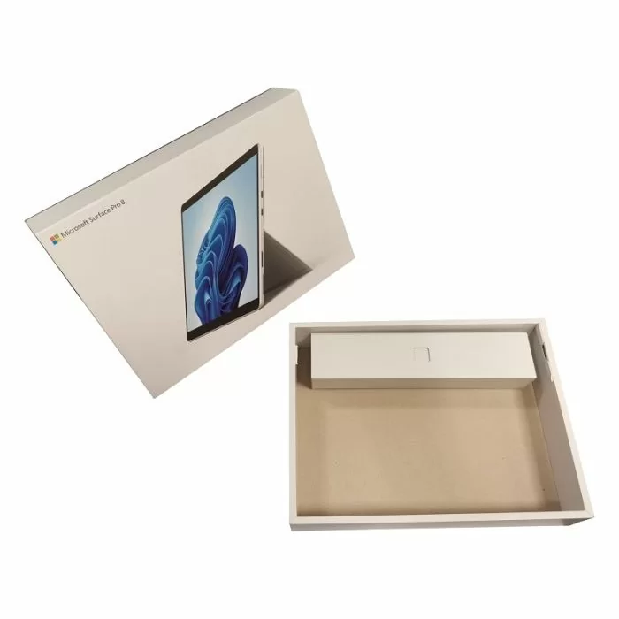 Microsoft Surface Pro 8 Platinum 13 Inch Tablet Empty Box Only