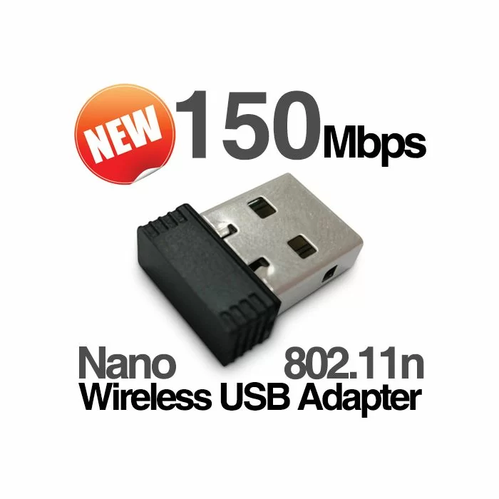 Dynamode 150Mbps Nano Wireless N USB Adapter WiFi Dongle 802.11n...