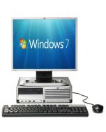 Powerful HP Compaq dc7600 Desktop PC Computer 17-Inch LCD Monitor